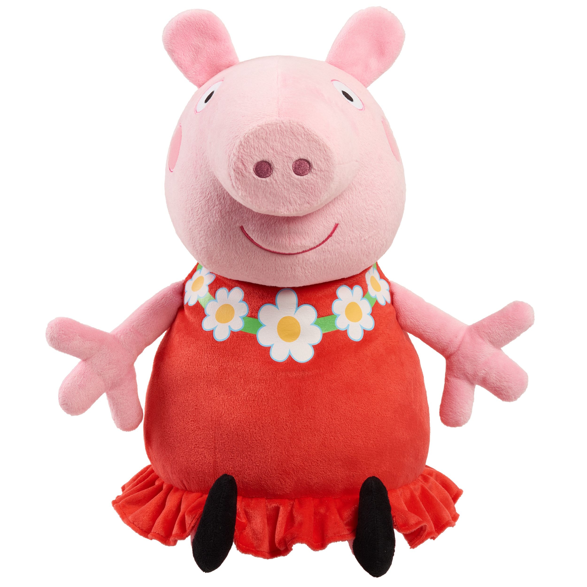 Peppa Pig Jumbo Plush Stuffed Animal, 24.75-in | Canadian Tire