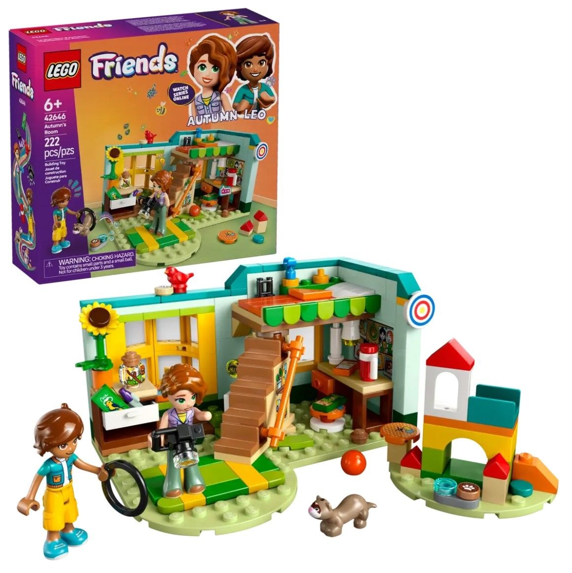 LEGO® Friends Autumn’s Room Set- 42646, 222-pcs, Ages 6+ | Canadian Tire