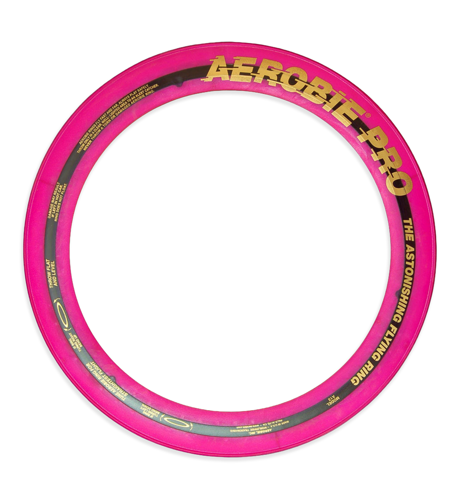 Swimways Aerobie Pro Ring Frisbee Flying Disc, Soft Rubber Edge, 13-in ...