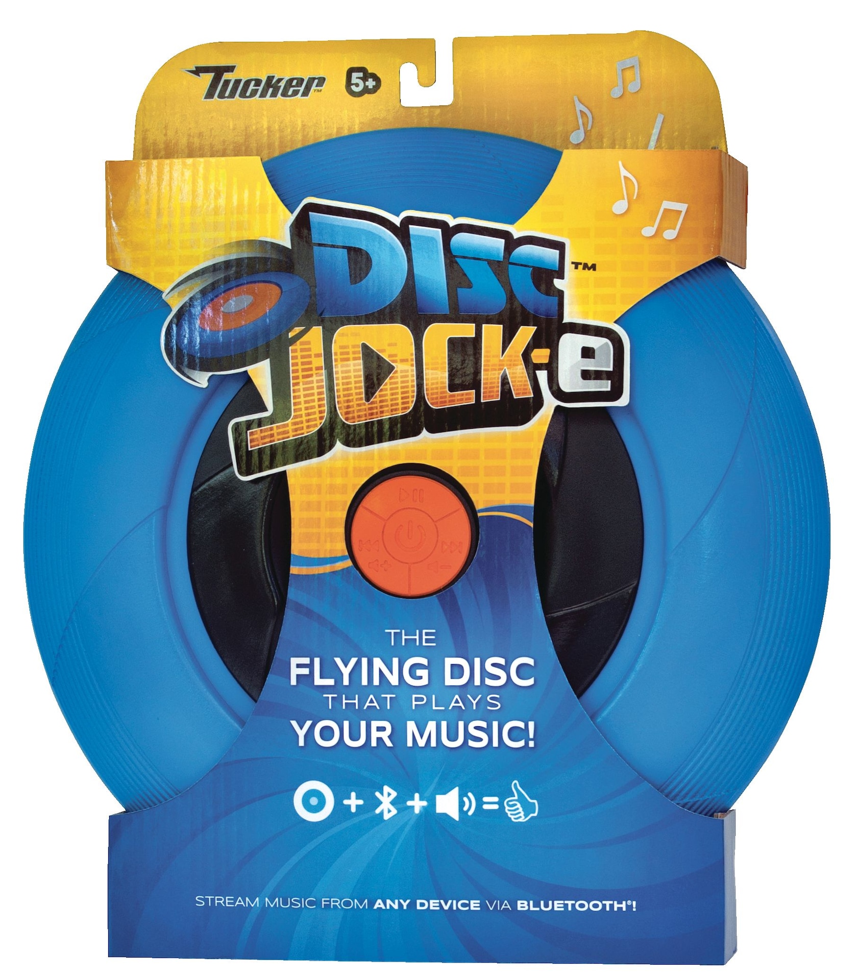 Frisbee/disque volant étanche Disc Jock-E qui joue votre musique avec ...