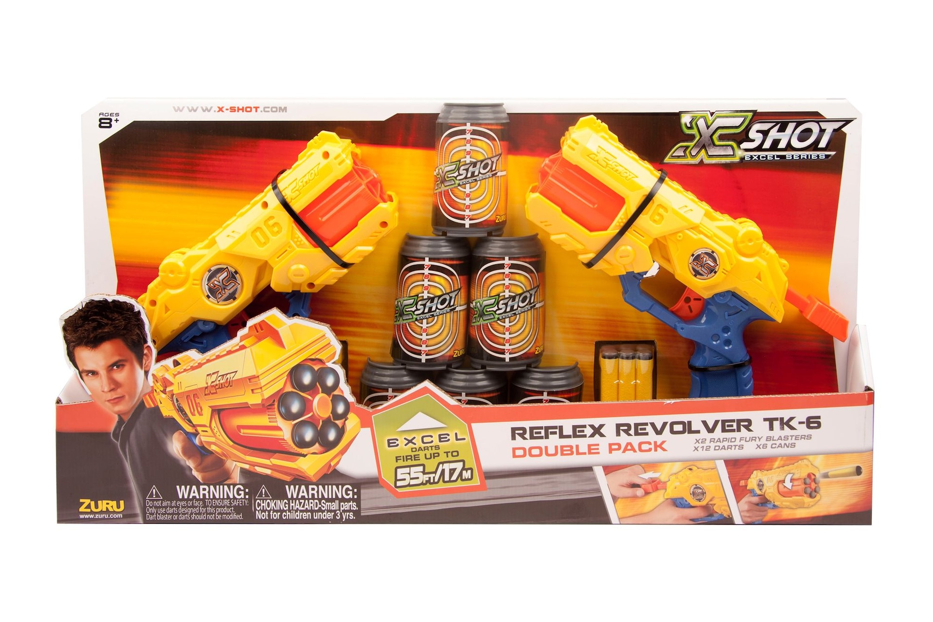 X-Shot Reflex Revolver | Canadian Tire
