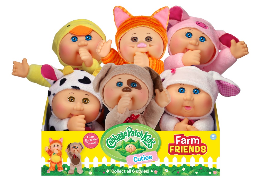 Cabbage Patch Kids Farm Friend Cuties Assorted, 9-in Collectible For ...