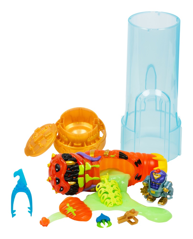 Treasure X Glow-In-The-Dark Ooze Dissect The Alien Action Figure Toy ...