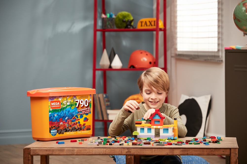 Mega Construx Wonder Builders Building Block Box Set Toy Kit For Kids ...