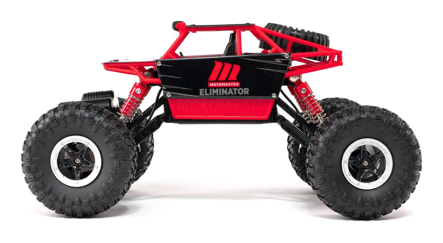 MotoMaster Eliminator Indoor/Outdoor Remote Controlled Rock Racer Truck ...