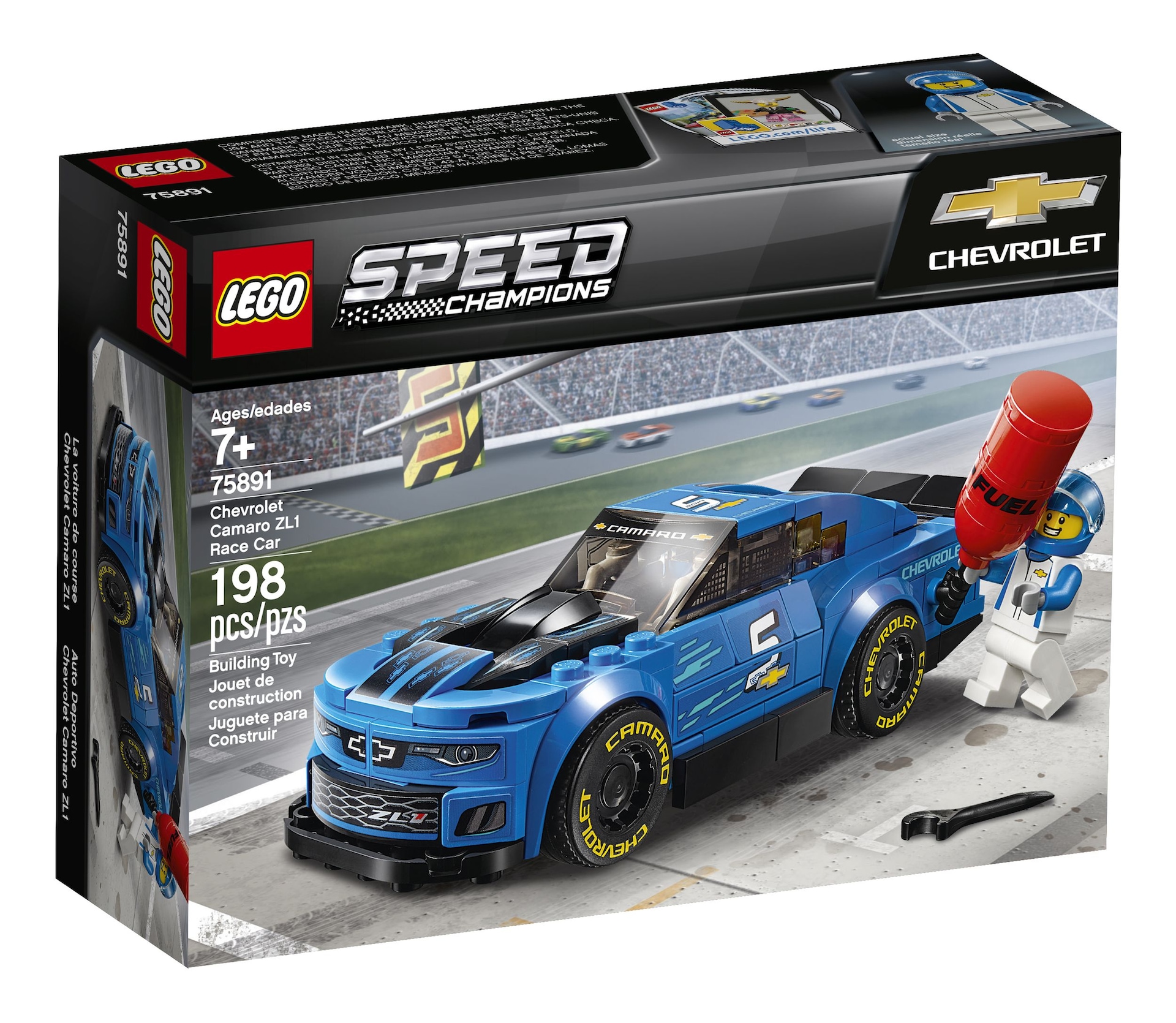 LEGO® Speed Champions Chevrolet Camaro ZL1 Race Car - 75891 | Canadian Tire