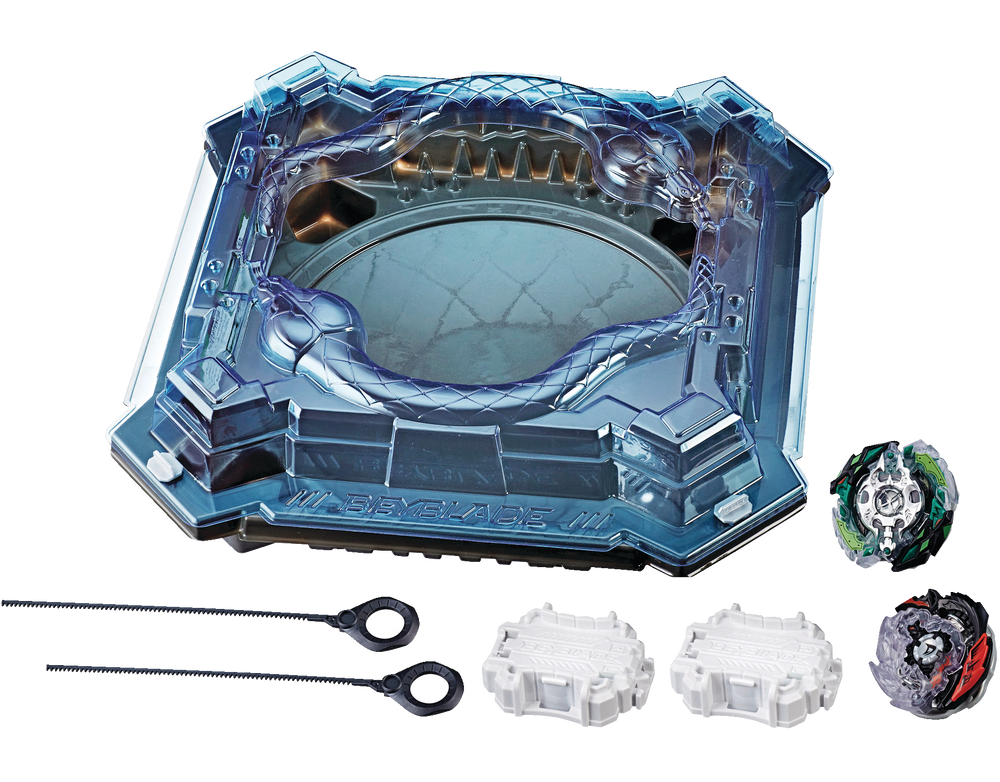 Beyblade Burst Evolution Shadow Snake Pit Battle Set With Beystadium ...