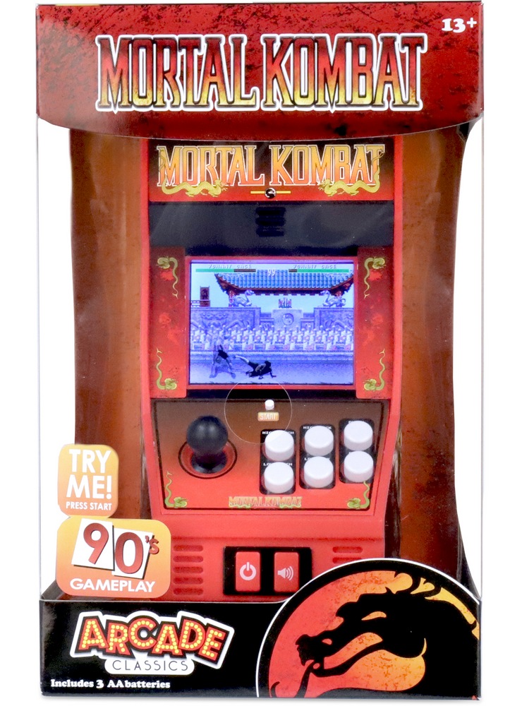 Mortal Kombat Mini Handheld Classic Arcade Game w/Batteries For Teens ...