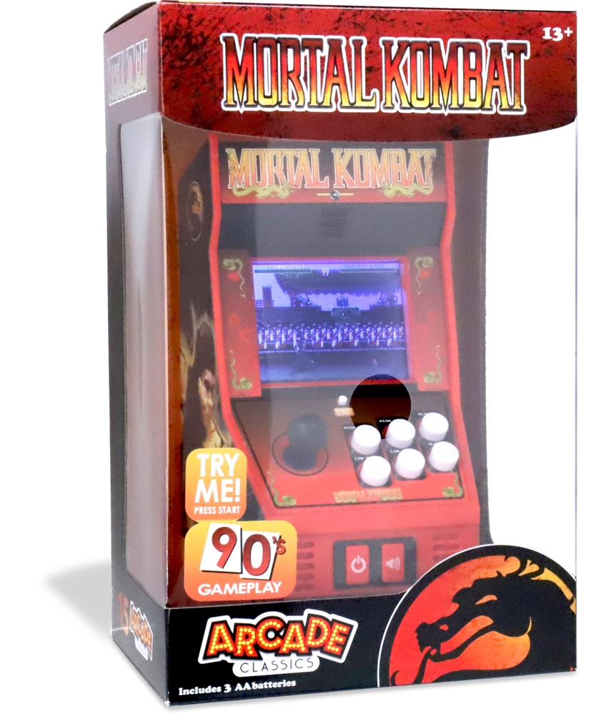 Mortal Kombat Mini Handheld Classic Arcade Game w/Batteries For Teens ...
