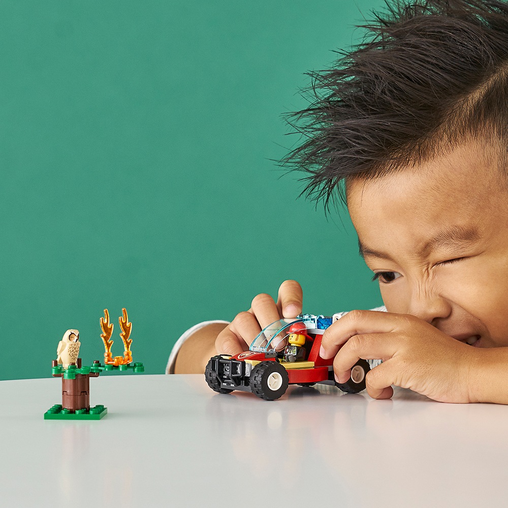 LEGO® Foreset Fire Firefighter 60247 Building Toy Kit For Kids, Ages 5 ...