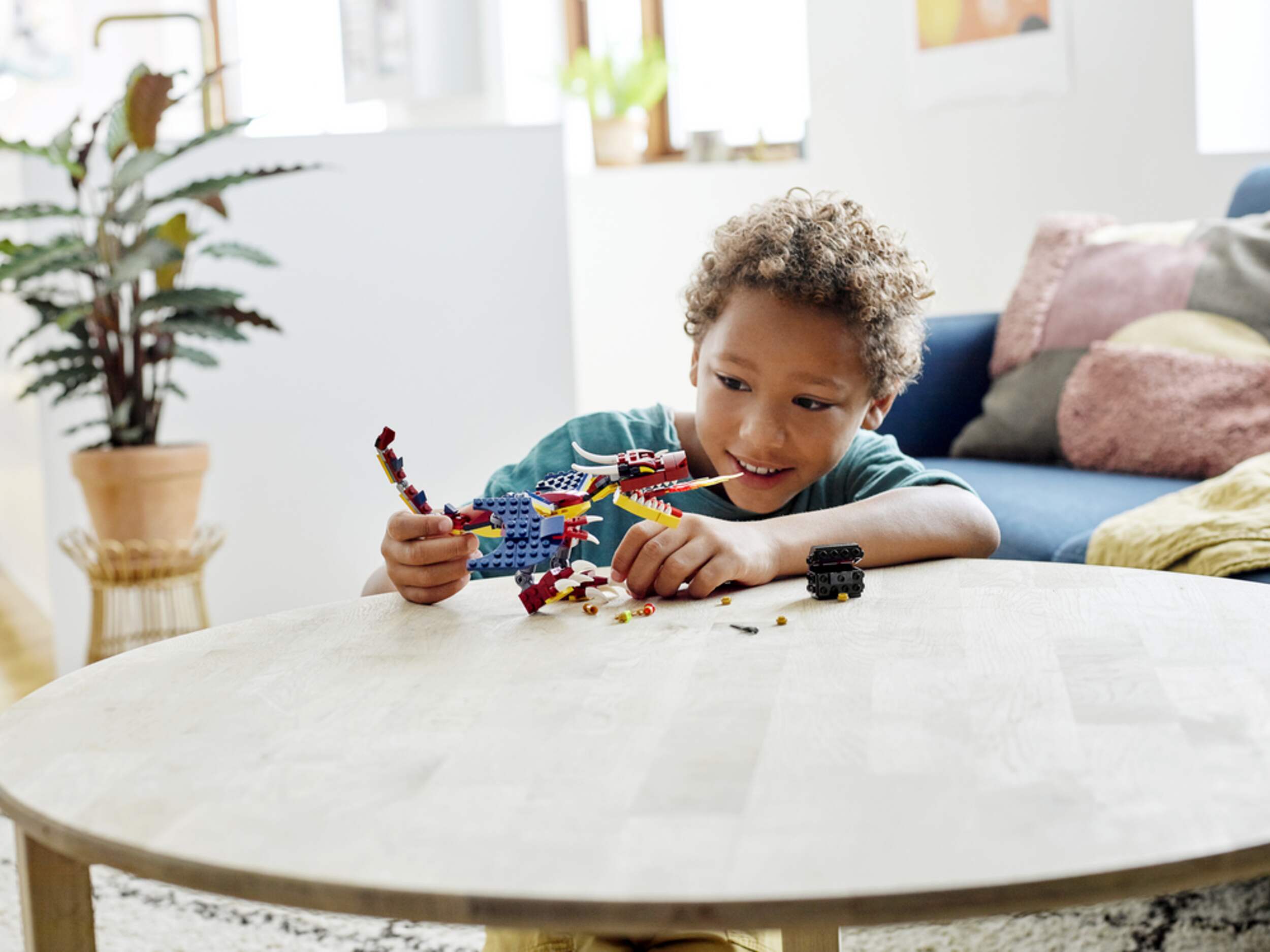 Le dragon de feu, le tigre et le scorpion LEGO Creator 3-en-1 (31102 ...