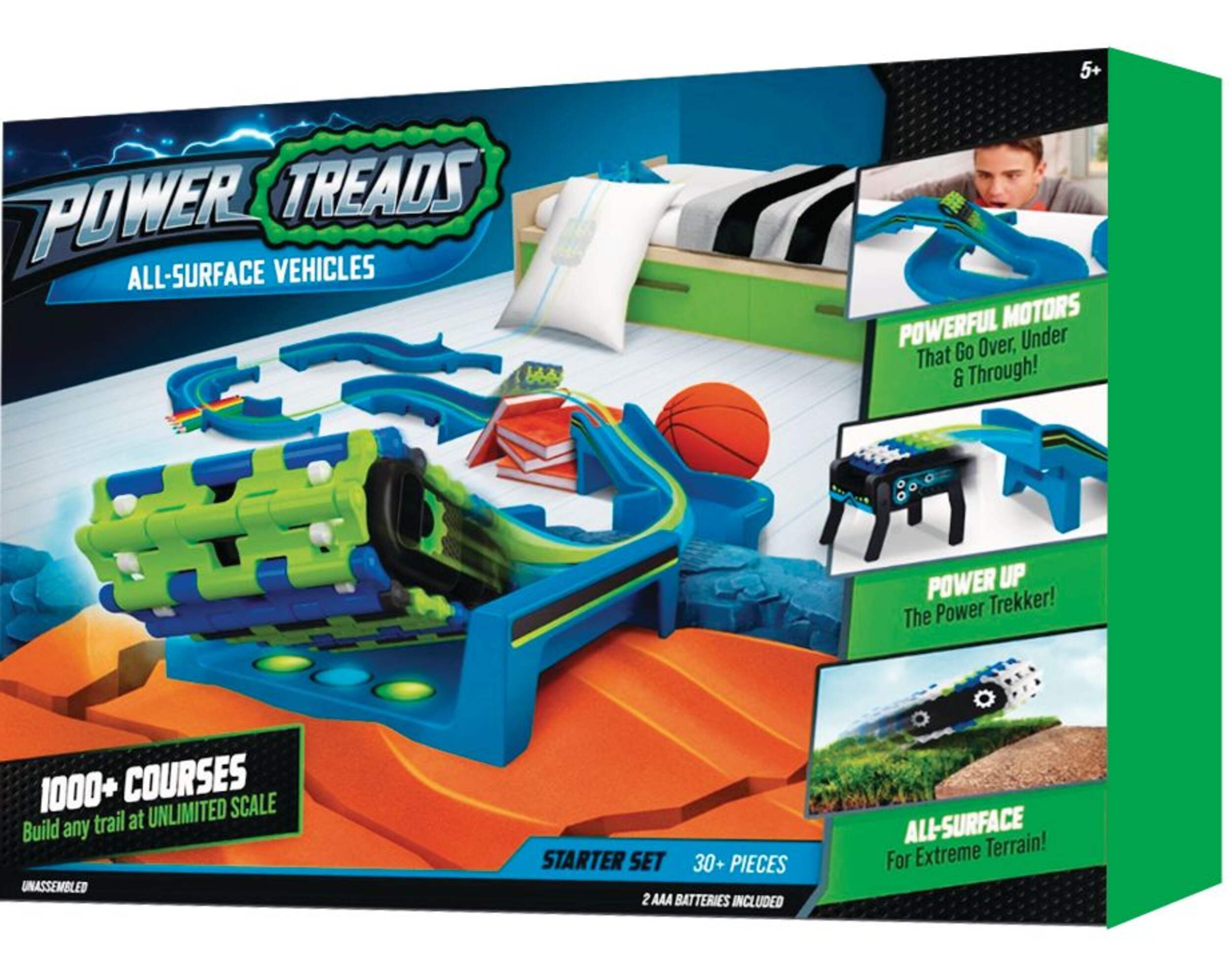 Power Treads All-Surface Full-Throttle Pack, Toy Vehicles & Modular ...