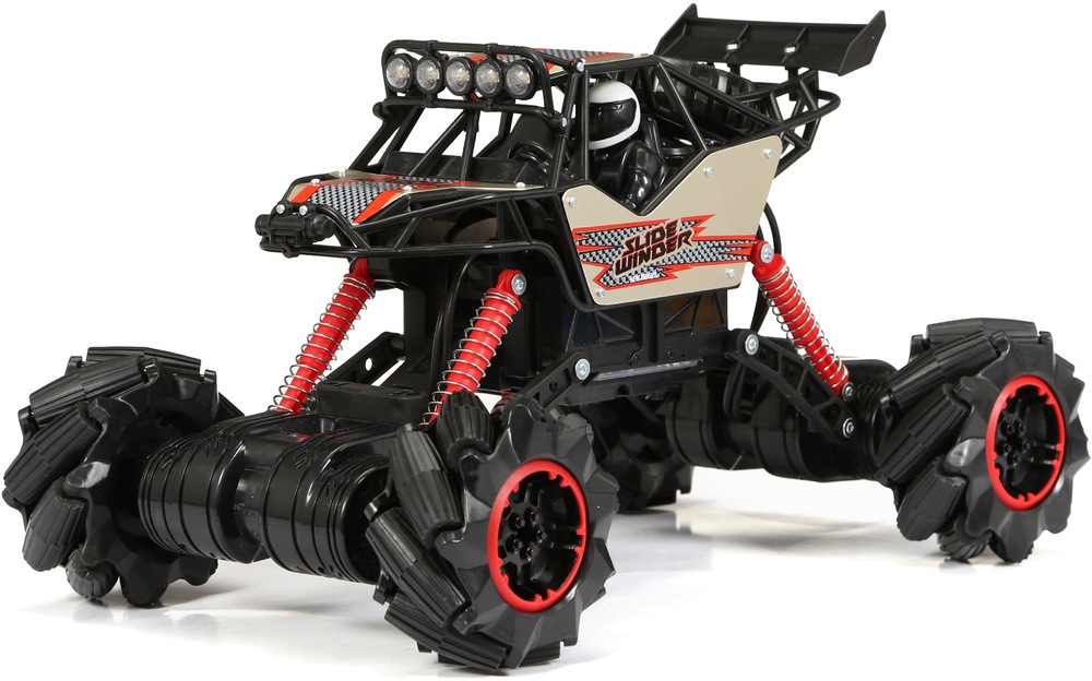 New Bright 1:10 Scale Drifter 4×4 Slide Winder Remote Controlled Truck Vehicle Toy, Ages 6 ...