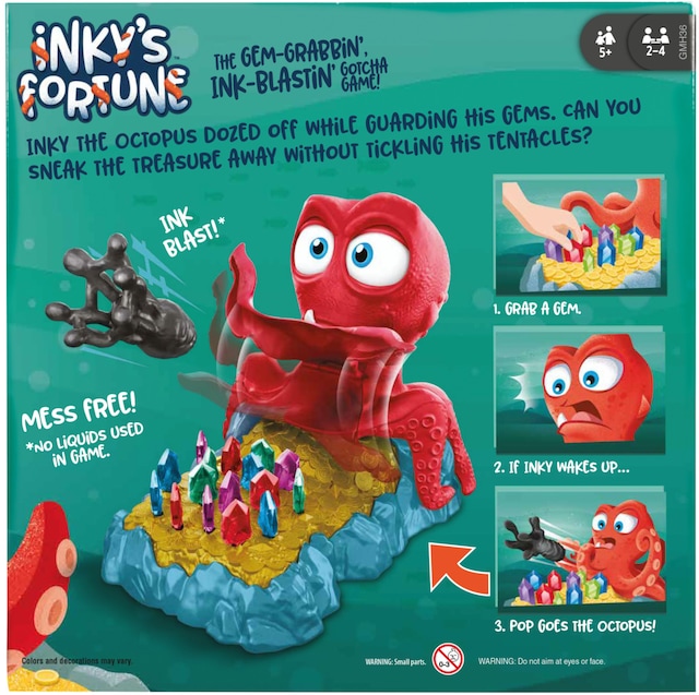 Mattel Inky's Fortune™Motor Skills Development Kids Game, Includes 16 ...