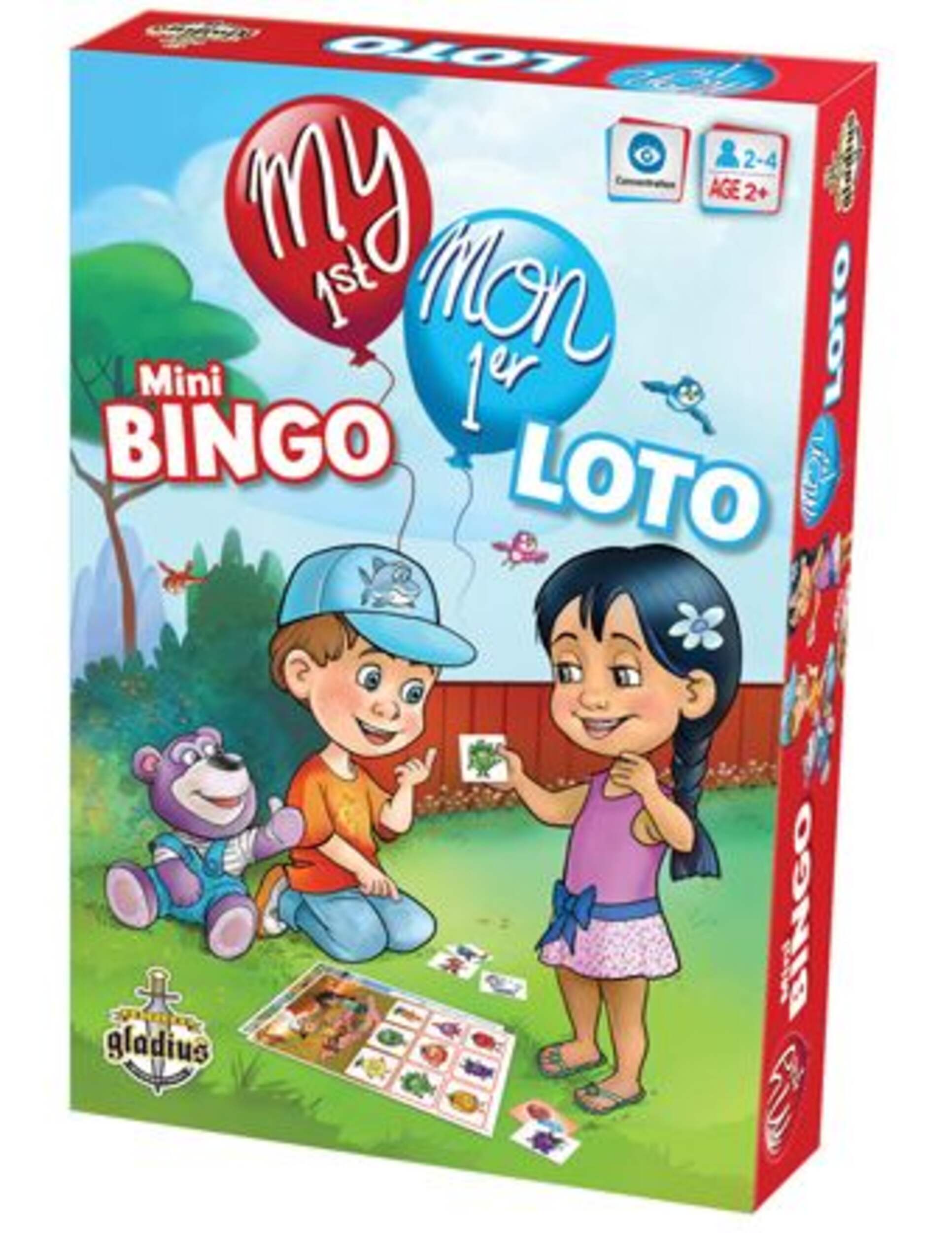 Jeu de société Mon 1er mini bingo, bilingue, 2 ans et plus | Canadian Tire