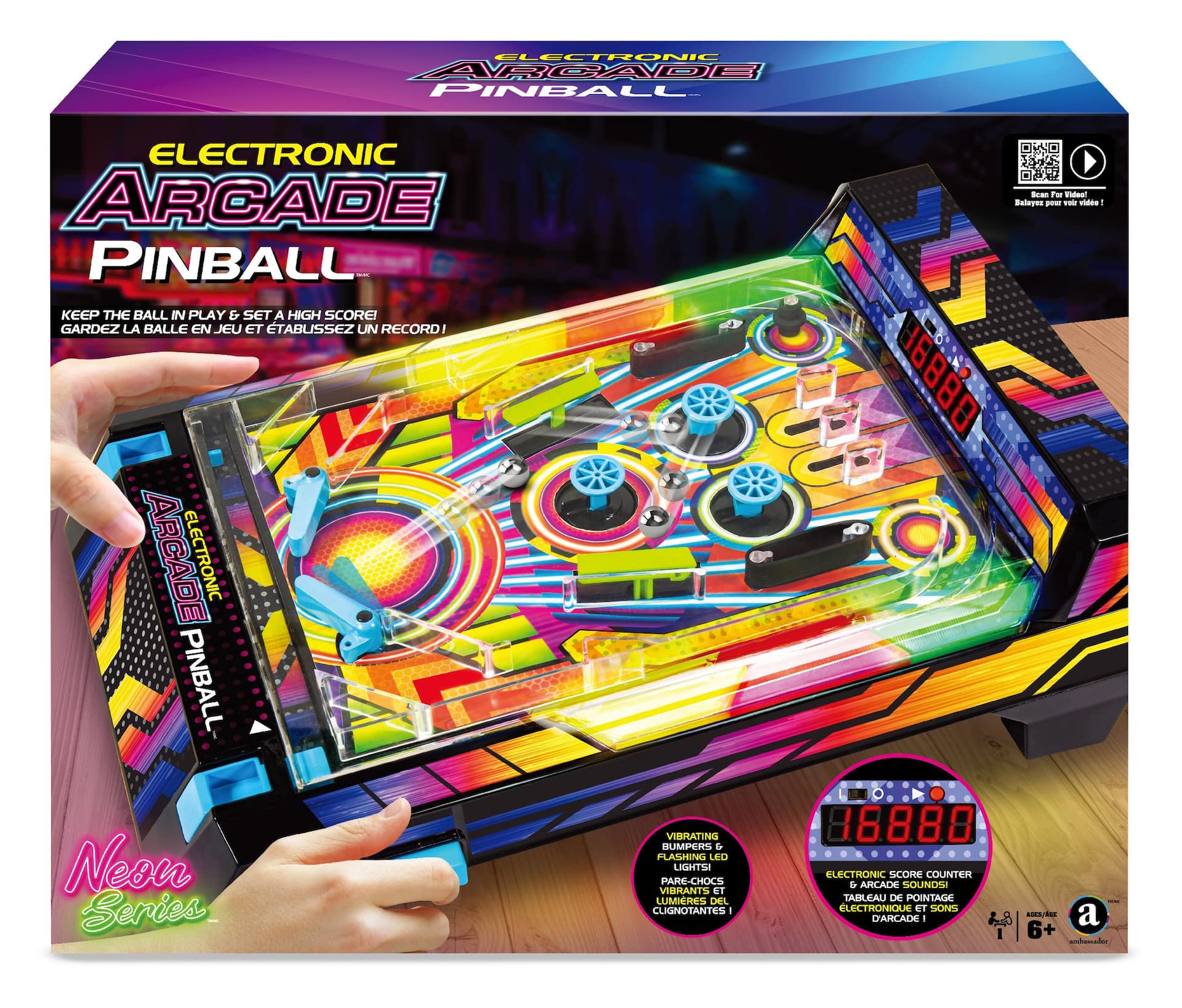 Electronic tabletop pinball machine store