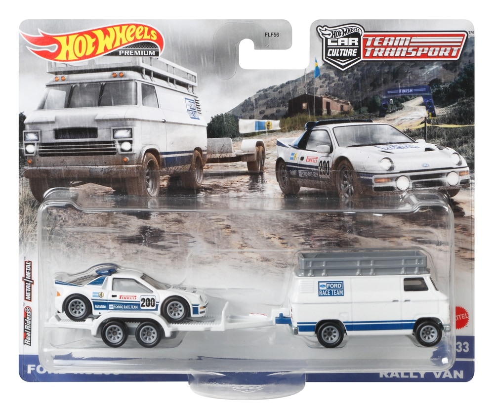 Hot Wheels® Team Transport Truck & Race Car, Assorted, Age 3 ...