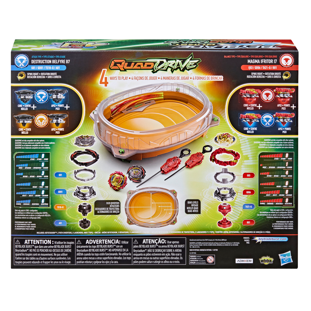 Beyblade Burst Quad Drive Spring Battle Set, Age 8+ | Canadian Tire