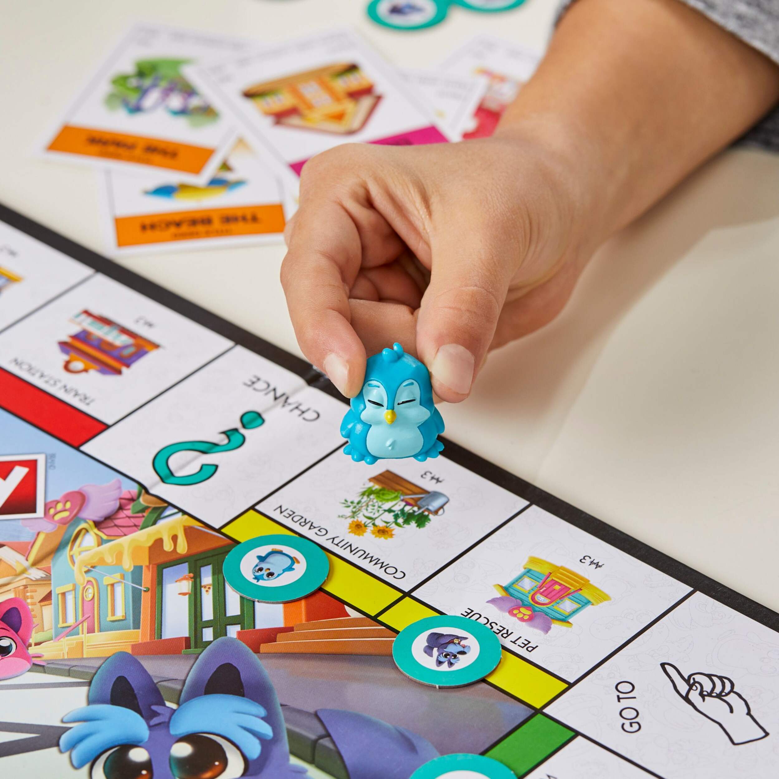 Monopoly Discover Board Game for Kids Ages 4+, 2-Sided Gameboard ...