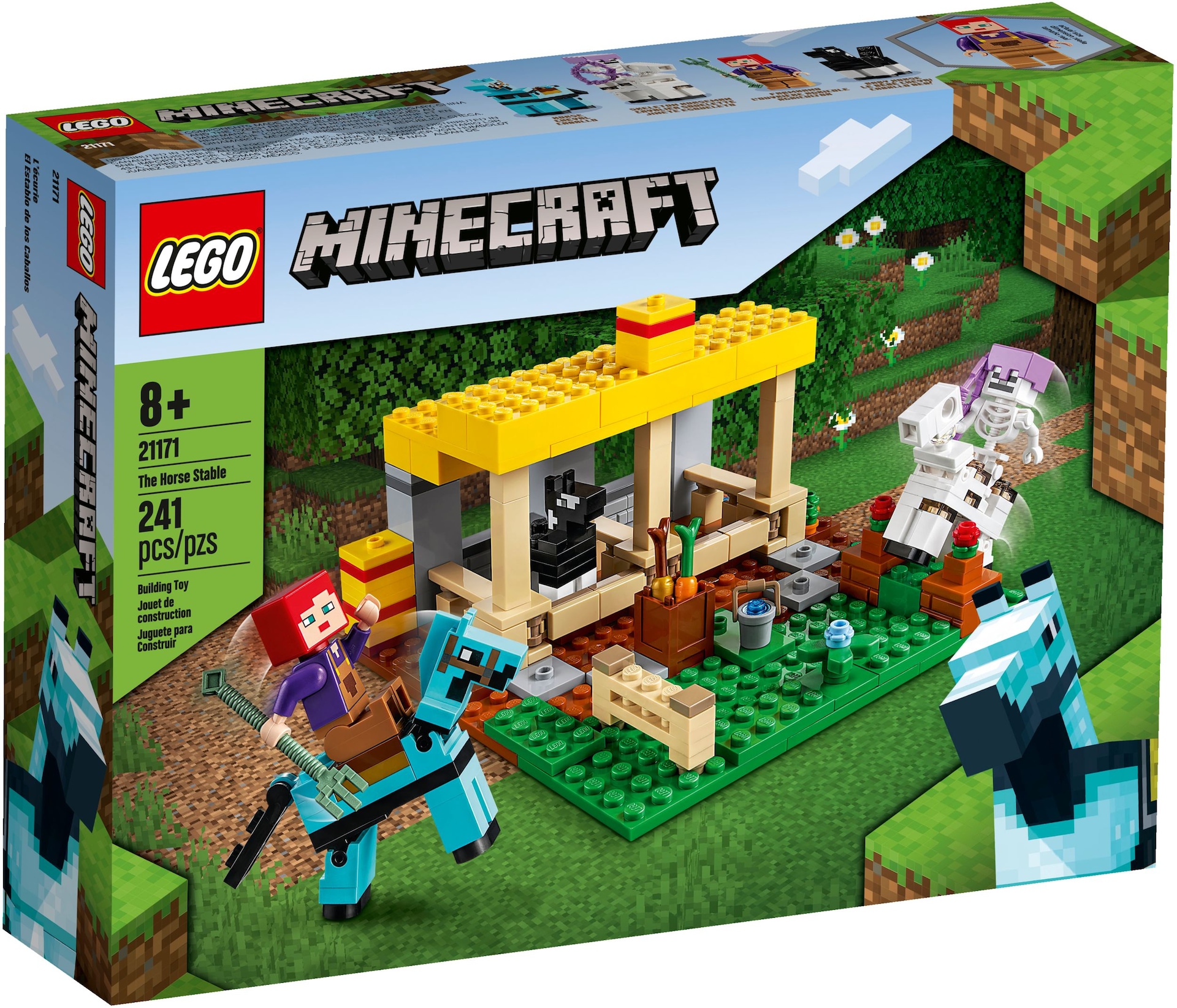 LEGO® Minecraft™ The Horse Stable - 21171, 241 pcs, Age 5+ | Canadian Tire