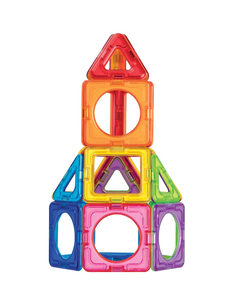 Magformers Basic Plus 26 Magnetic Construction Set, 26-pc, 26 pcs, Age ...