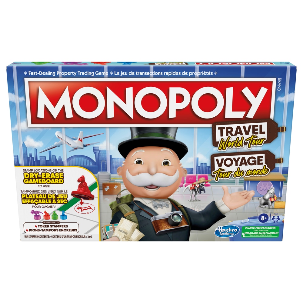 Hasbro Games Monopoly World Tour, Ages 8+ | Canadian Tire