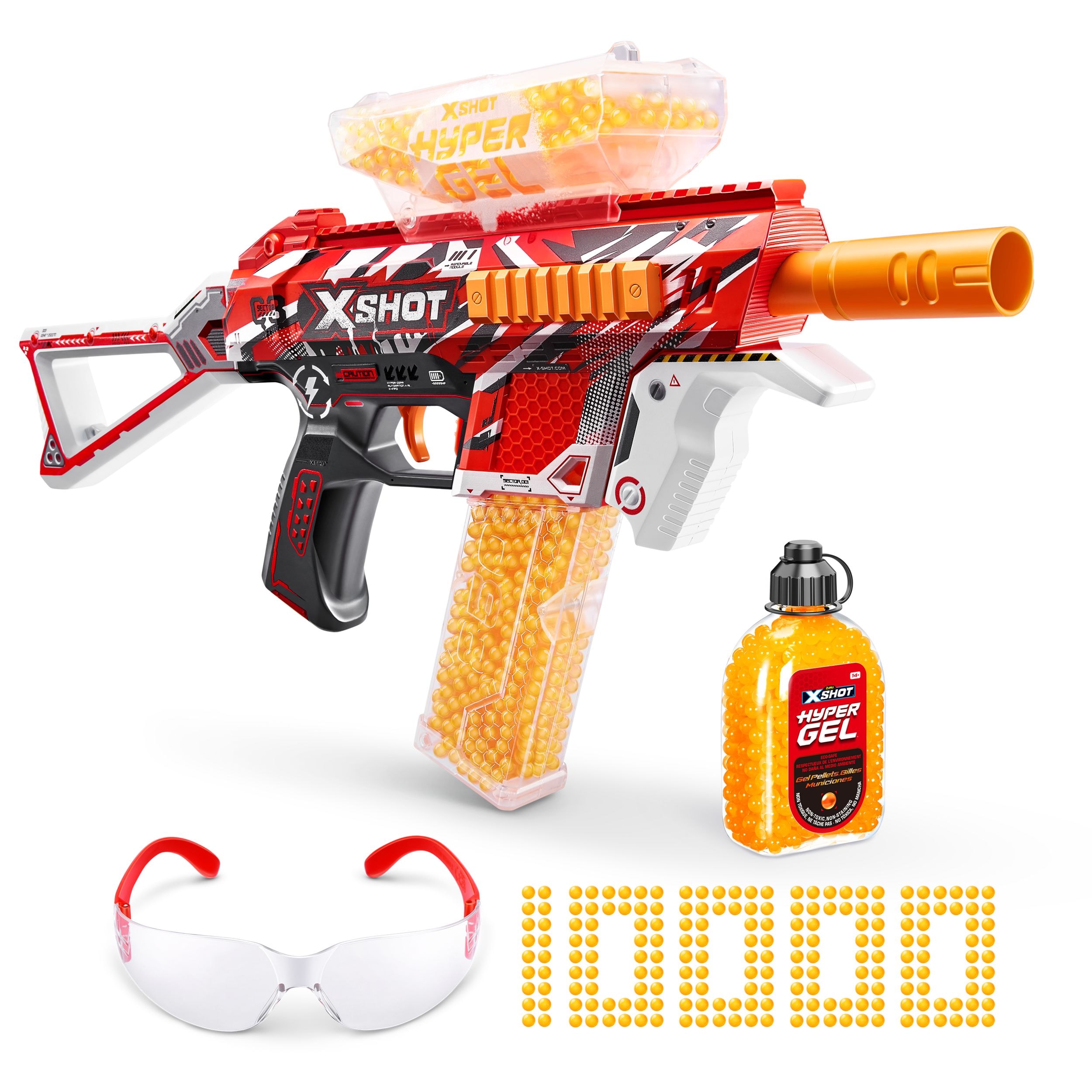 XSHOT Hyper Gel Trace Fire Blaster with 10,000 Gel Pellets | Canadian Tire