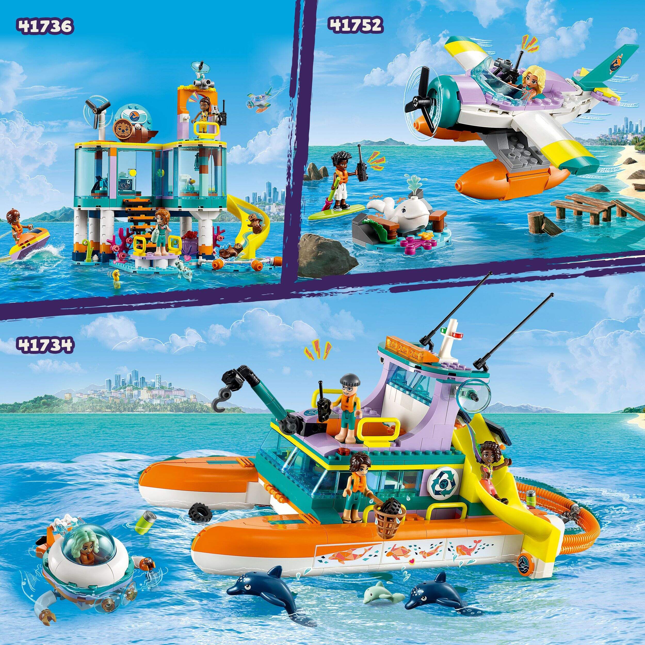 LEGO® Friends Sea Rescue Boat Playset, Ages 7+ | Canadian Tire