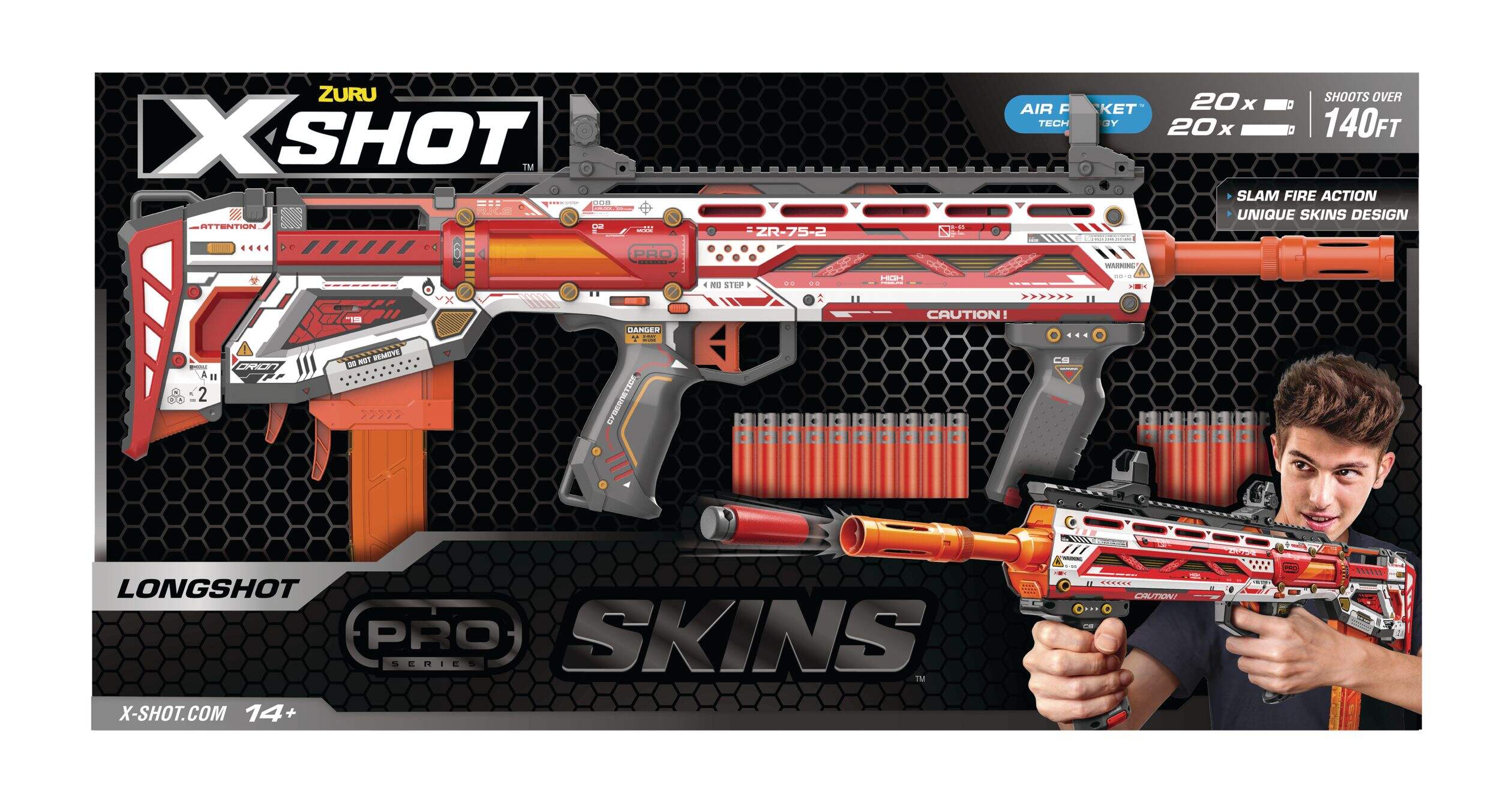 X-Shot Skins Pro Series Longshot Dart Blaster, Ages 14+ | Canadian Tire