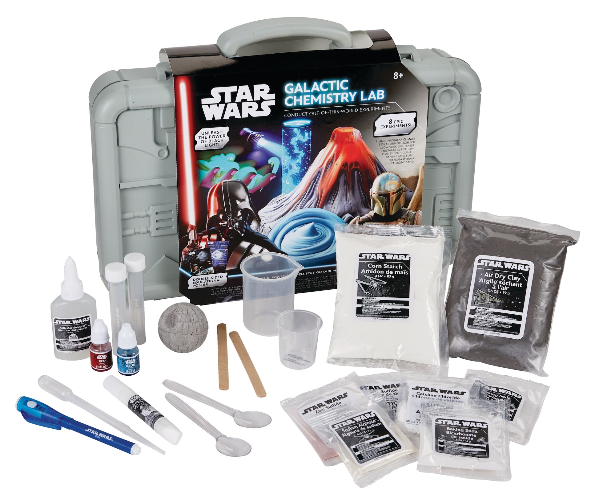 STAR WARS™ Galactic Chemistry Lab, 8-in-1 STEM Kit for Kids, Ages 8 ...