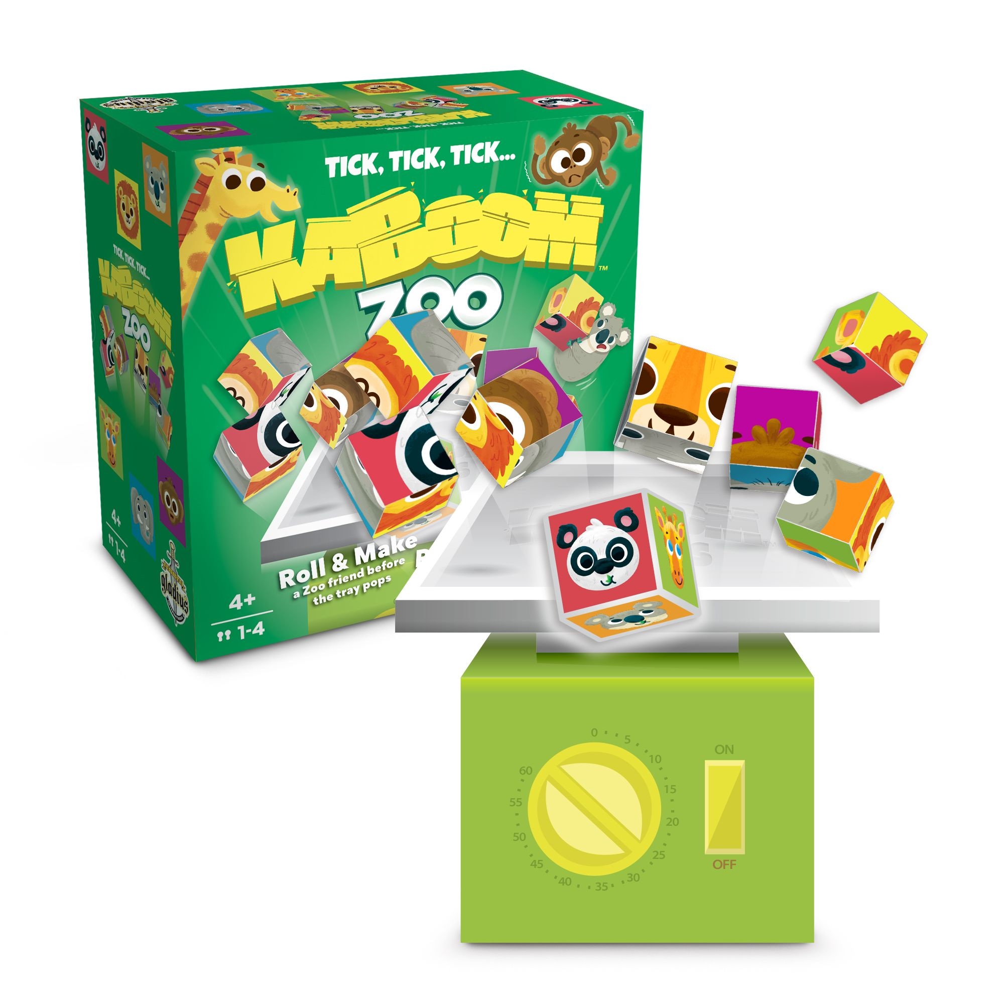 Kaboom Zoo Dice Rolling Game, Ages 4+ | Canadian Tire