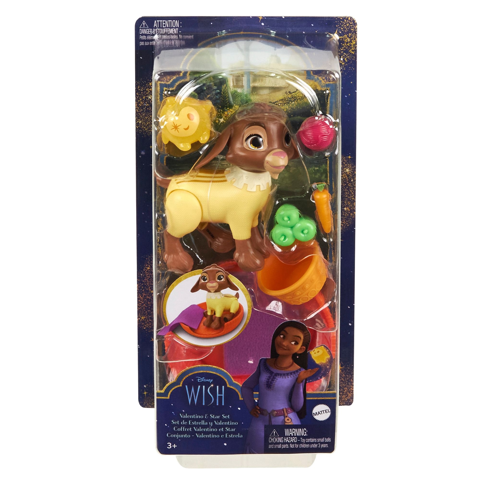 Disney Wish Pet Sidekick Story Pack, Includes Valentino & Star Figures ...