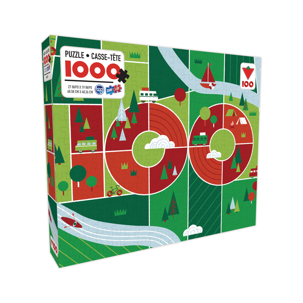 Canadian Tire 100th Anniversary Special Edition Puzzle, Assorted, Age ...