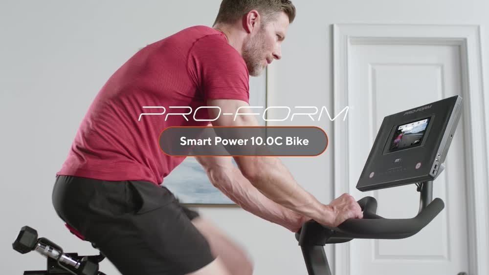 ProForm Smart Power 10.0C Indoor Cycling Stationary/Exercise/Spin Bike ...